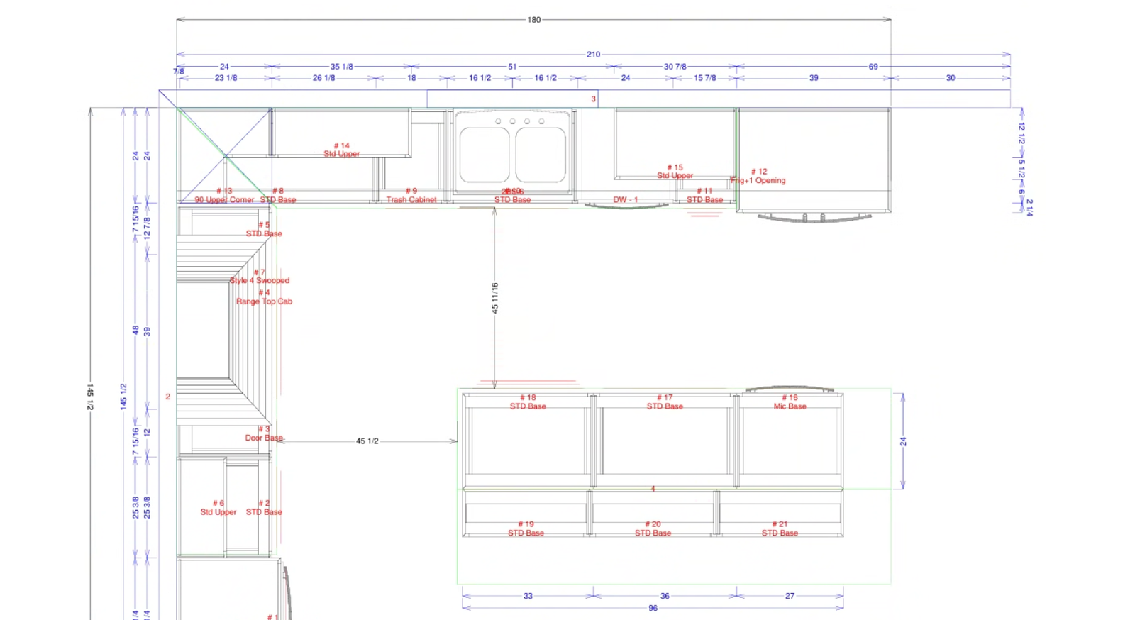 Custom Cabinet Design 3D Drafting | Choice Custom Cabinetry Design